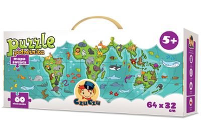 Czu Czu Mapa świata Puzzle podróżnika - ambelucja.pl - księgarnia ...